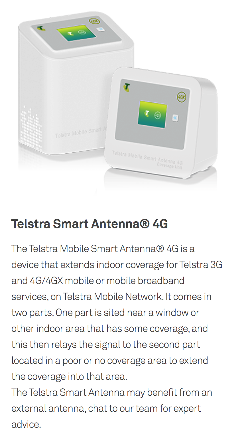 Telstra Coverage Extension Devices – Better Internet for Rural ...